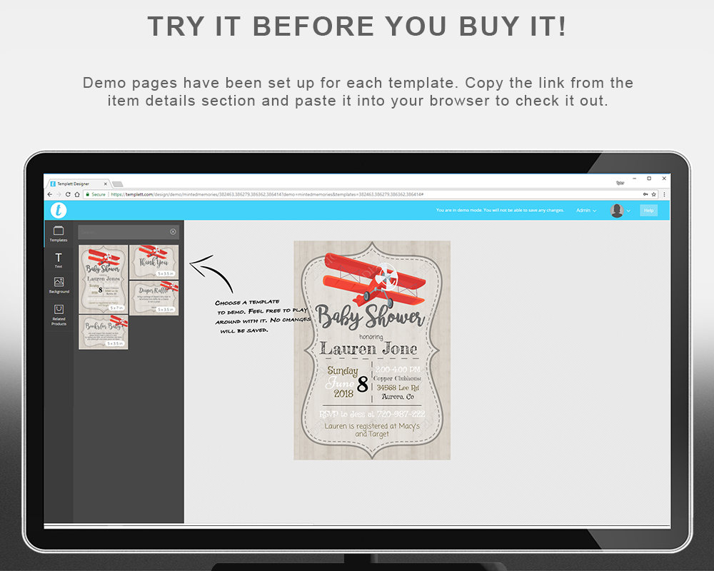 Diaper Raffle Baby Shower Ticket Elephant Baby Shower Diaper Raffle ...