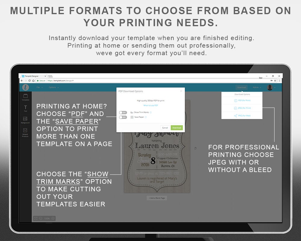 Diaper Raffle Instruction Sign Elephant Baby Shower Instructions Sign ...