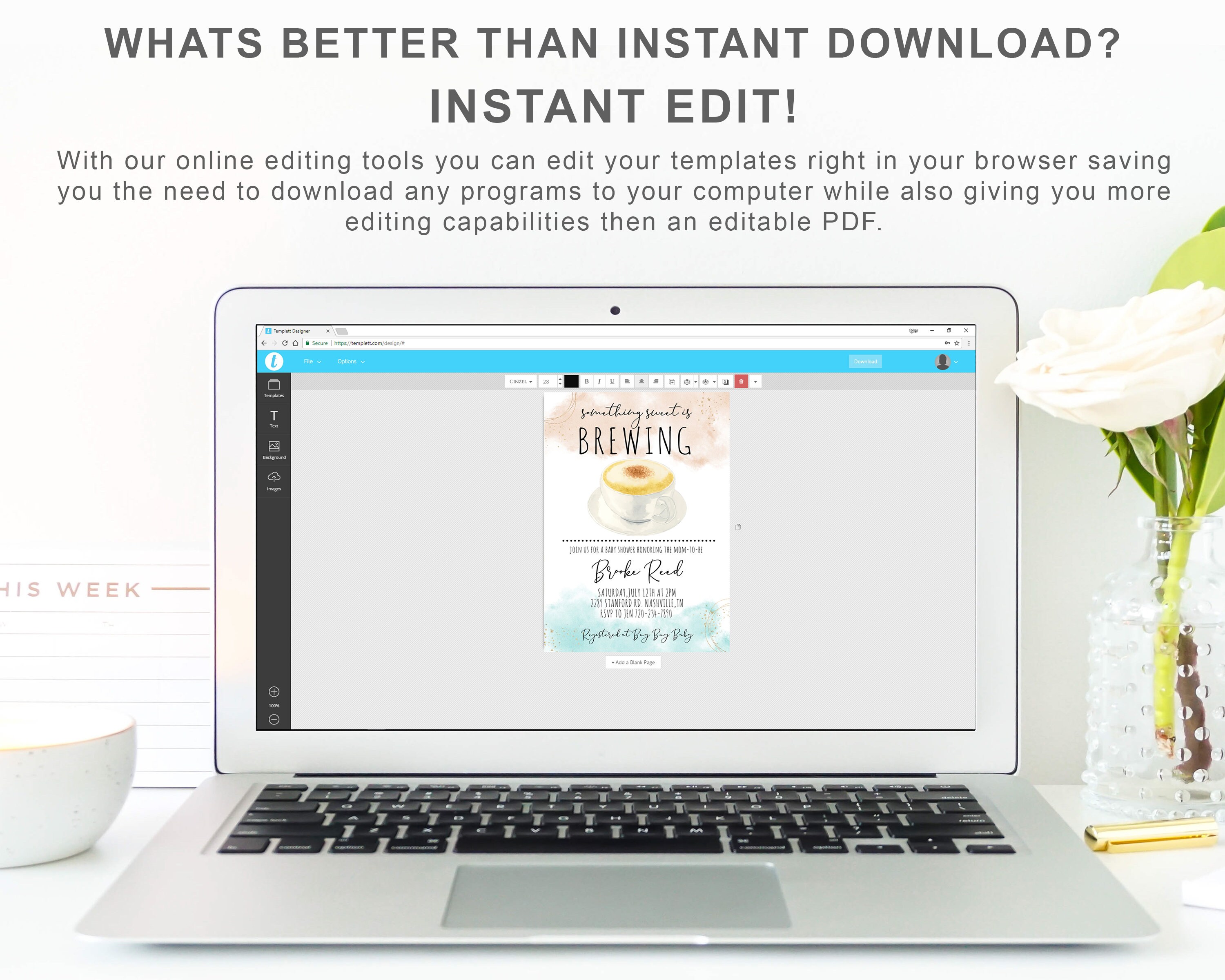 Purple Diaper Raffle Baby Shower Ticket Purple Floral Baby Shower ...