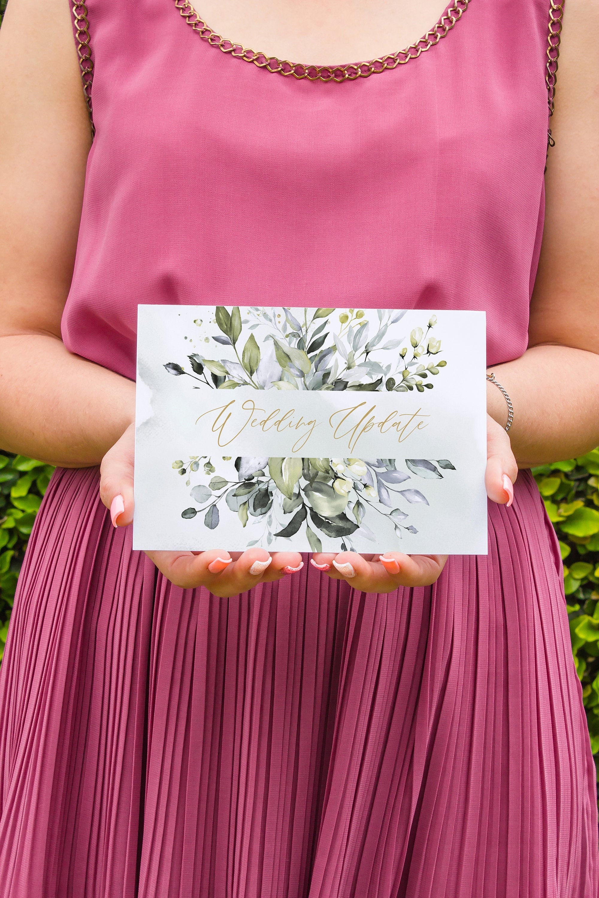 Postponed Wedding Card Template, Change of Date, Postponement ...