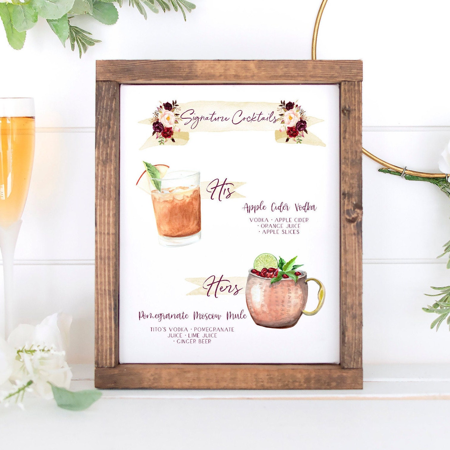 Design Your Own! 2,500+ Drink Images + Garnishes, Signature Cocktail ...