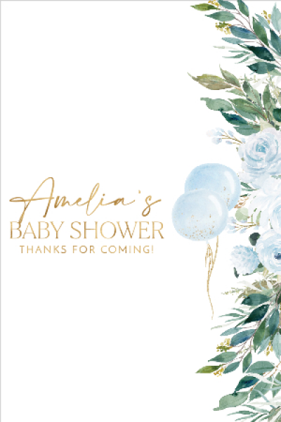 Chocolate Wrapper Boy, Printable Candy Bar Wrapper Template, Blue Baby ...